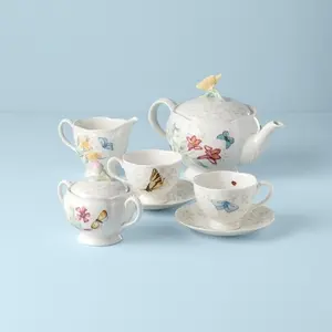 LENOX Butterfly Meadow 7-piece Tea Set