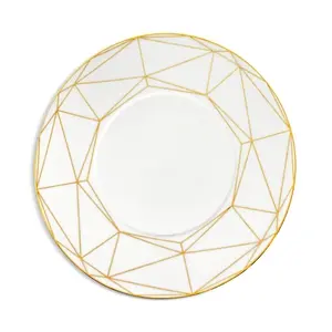 Prouna Gem Cut Salad/dessert Plate - No Color