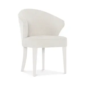 BERNHARDT Silhouette Dining Arm Chair - Eggshell
