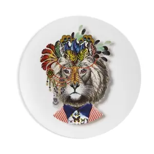 VISTA ALEGRE Love Who You Want Christain Lacroix Dessert Plate - Indilion