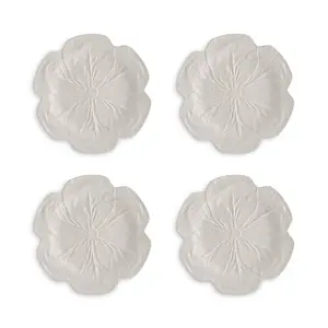 BORDALLO PINHEIRO Cabbage Dinner Plate, Set Of 4 - White