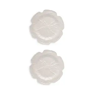 BORDALLO PINHEIRO Cabbage Charger Plate, Set Of 2 - White