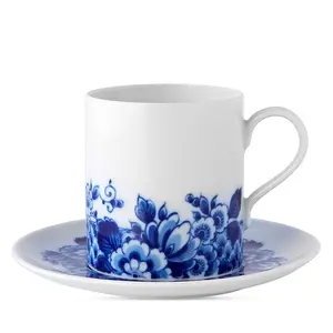 VISTA ALEGRE Ming Teacup & Saucer - Blue