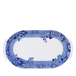 VISTA ALEGRE Ming Large Oval Platter - Blue