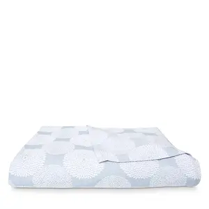 ANNE DE SOLENE Dahlia Coverlet, King Blue