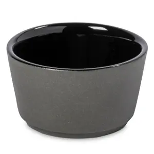 COSTA NOVA Lagoa Eco Gris Ramekin/butter Dish - Black