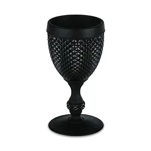 VISTA ALEGRE Bicos Bicolor Matte And Gloss Goblet - Black
