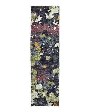 ORIENTAL WEAVERS Evolution 8029a Runner Rug, 2'3 X 8 - Navy/green