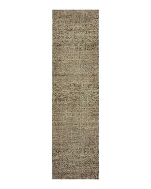 ORIENTAL WEAVERS Atlas 8048 Runner Rug, 2'3 X 8 - Blue/gold