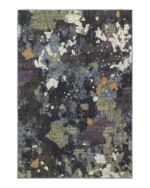 ORIENTAL WEAVERS Evolution 8029a Area Rug, 6'7 X 9'6 - Navy/green