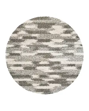 ORIENTAL WEAVERS Henderson Shag 565j Round Rug, 7'10 X 7'10 - Gray/ivory