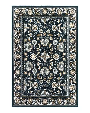 ORIENTAL WEAVERS Bowen 534l Area Rug, 3'10 X 5'5 - Navy/gold