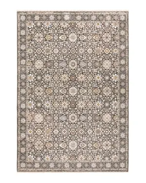 ORIENTAL WEAVERS Maharaja 071n1 Runner Area Rug, 2'3 X 7'6 - Grey