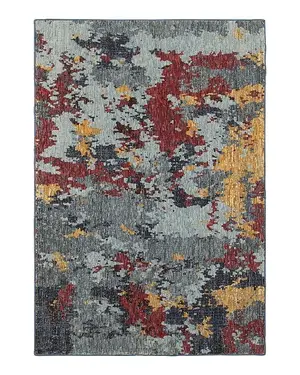 ORIENTAL WEAVERS Evolution 8036c Area Rug, 1'10 X 3'2 - Blue/red