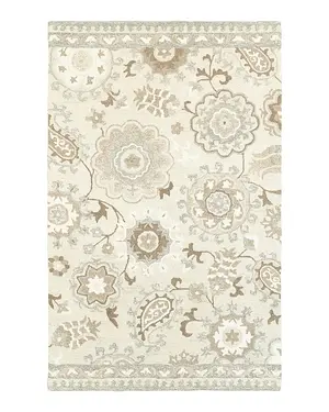 ORIENTAL WEAVERS Craft 93005 Area Rug, 3'6 X 5'6 - Ivory/gray