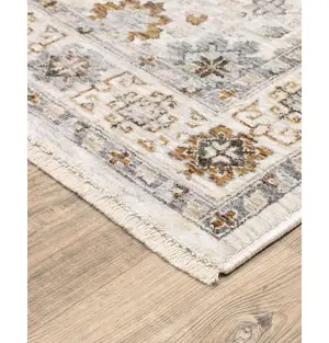 ORIENTAL WEAVERS Maharaja 071w1 Runner Area Rug, 2'3 X 7'6 - Ivory