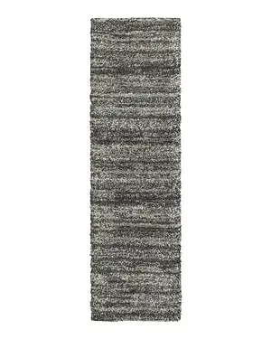 ORIENTAL WEAVERS Henderson Shag 5993e Runner Rug, 2'3 X 7'6 - Gray/charcoal