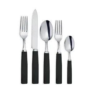 BROGGI Dakar Wenge 5 Piece Place Setting - Black