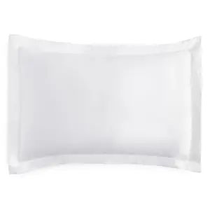 AMALIA HOME COLLECTION 420tc Sateen Hemstitch King Sham, 2-piece Set - White