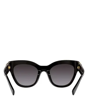Miu Miu Cat Eye Sunglasses, 51mm - Black Gradient