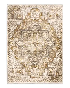 ORIENTAL WEAVERS Maharaja 661c1 Area Rug, 9'10 X 12'10 - Gold