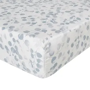 ANNE DE SOLENE Rosee Fitted Sheet, Queen - Bleu