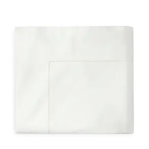 SFERRA Giza 45 Sateen Flat Sheet, Queen - Ivory