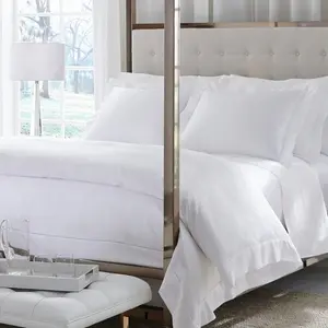 SFERRA Giza 45 Sateen Duvet Cover, King - White