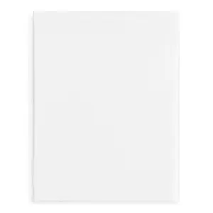 SFERRA Giza 45 Sateen Fitted Sheet, Queen - White