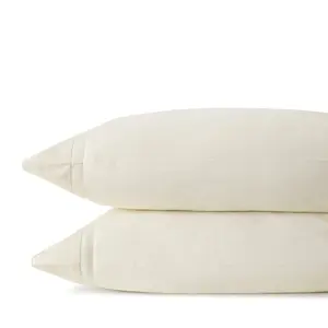 SFERRA Finna Standard Pillowcase, Pair Ivory
