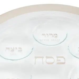 ANNIEGLASS Seder Plate