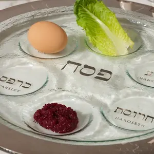 ANNIEGLASS Seder Plate