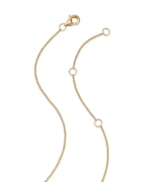 Bloomingdale'S Diamond Solitaire 14k Yellow Necklace