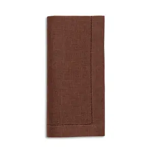 SFERRA Festival Cocktail Napkins, Set Of 6 - Chocolate