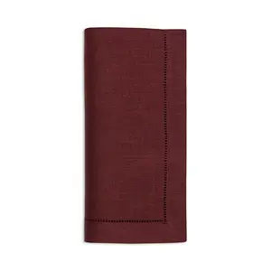 SFERRA Festival Dinner Napkins, Set Of 4 - Merlot