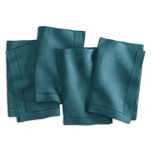SFERRA Festival Dinner Napkins, Set Of 4 - Peacock