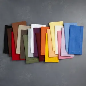 SFERRA Festival Dinner Napkins, Set Of 4 Silver