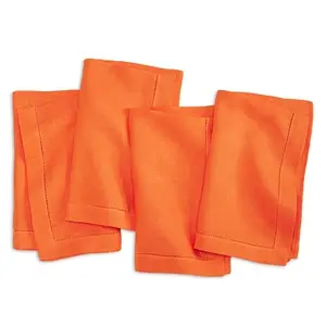 SFERRA Festival Dinner Napkins, Set Of 4 - Tangerine