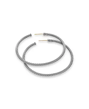 David Yurman Cable Hoop Earrings