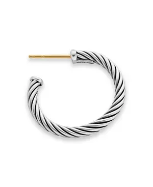 David Yurman Cable Hoop Earrings