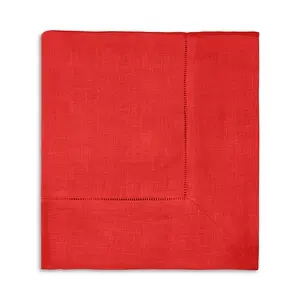 SFERRA Festival Tablecloth, 90 Round - Red