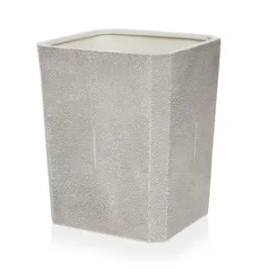 KASSATEX Shagreen Waste Basket