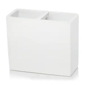 KASSATEX Lacca Toothbrush Holder - White