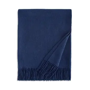 SFERRA Cashmere Dorsey Throw Midnight