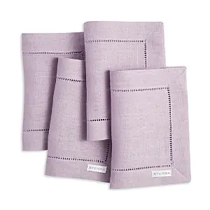 SFERRA Festival Cocktail Napkins, Set Of 4 Lavender 2