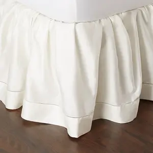 SFERRA Fiona Bedskirt, Twin - Ivory