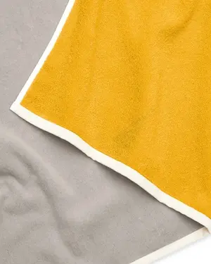 KASSATEX Maui Beach Towel - Gray/yellow