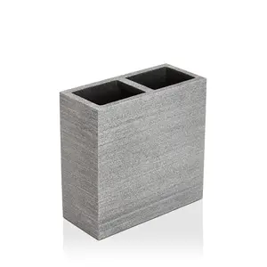 KASSATEX Slate Toothbrush Holder - Gray