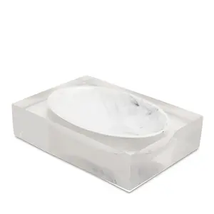 KASSATEX Ducale Soap Dish White/black