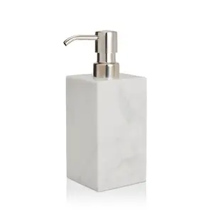 KASSATEX Marmol Lotion Pump Dispenser - White Marble